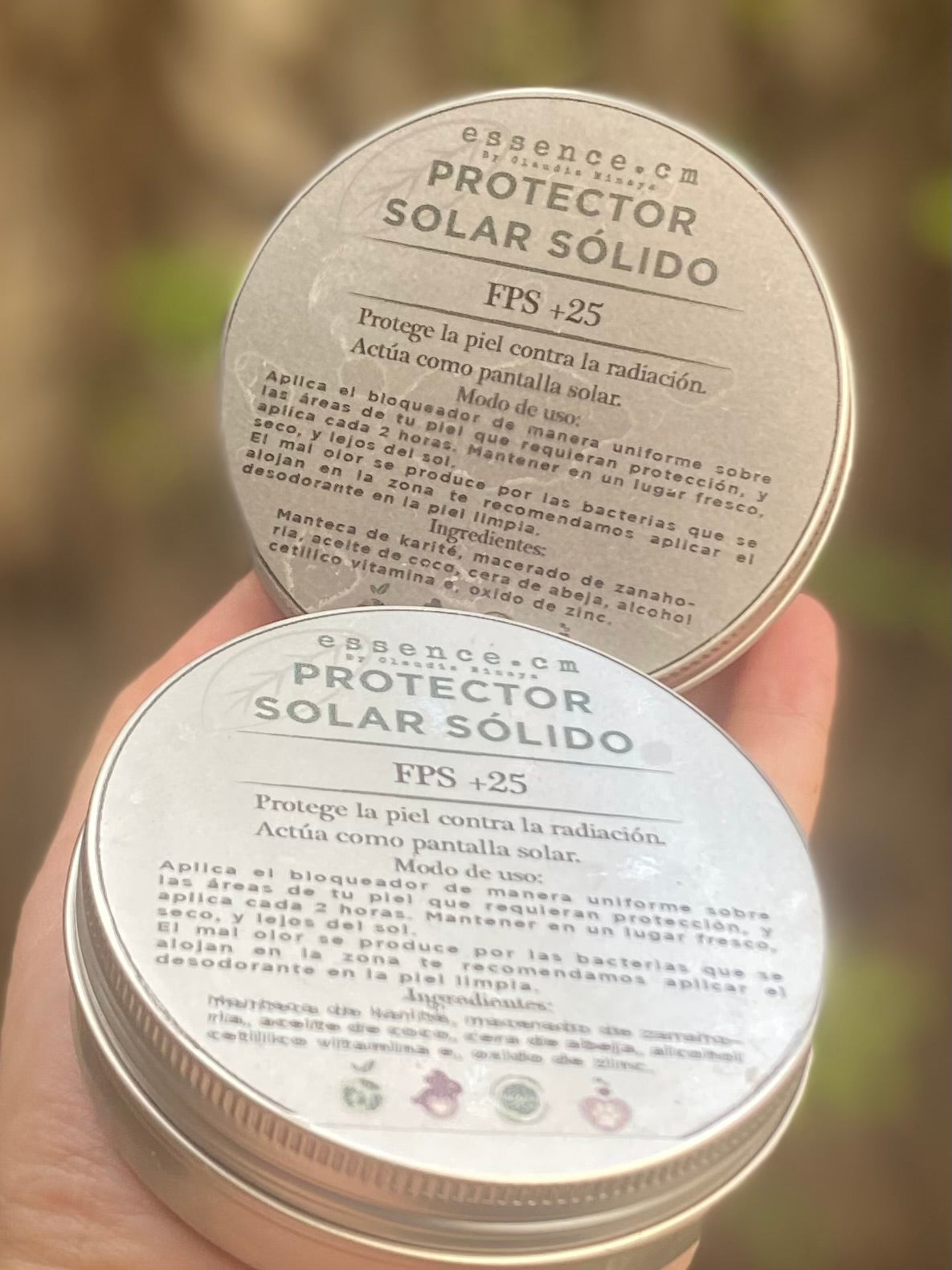 Protector solar sólido FPS +25 – Essence.cm